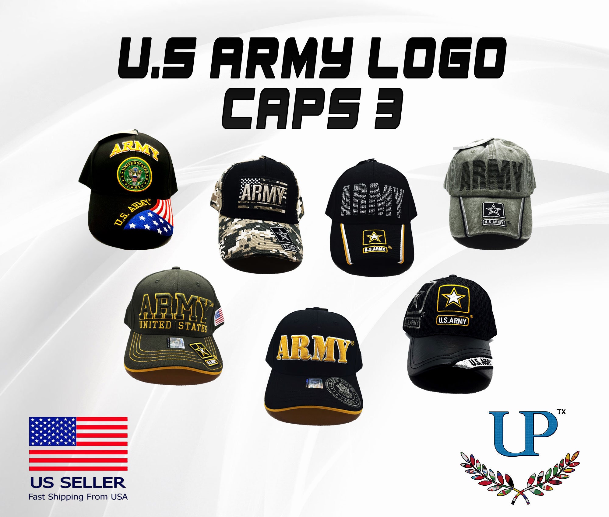 Officially Licensed US Army Cap, US Army Hat, US Army Cap, Army Cap ...
