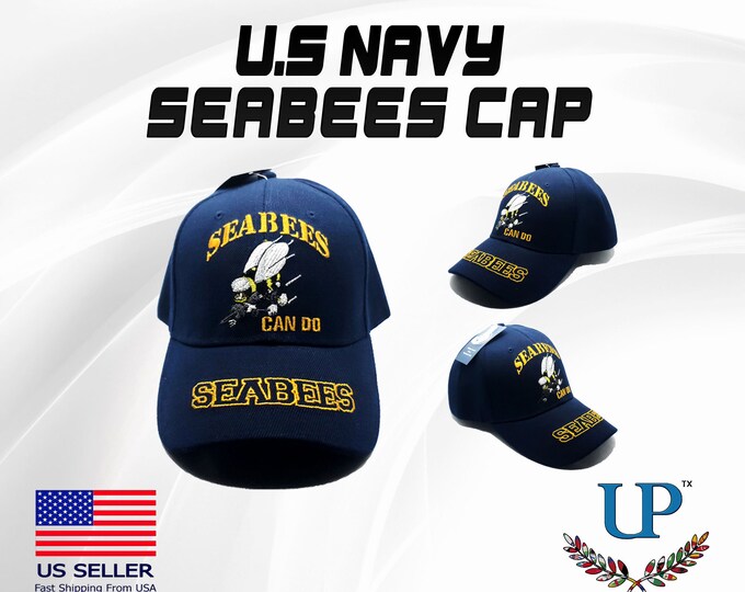 Officially Licensed US Navy Seabees Caps US Navy Seabees - Etsy