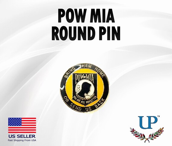 POW MIA Lapel Pin Prisoner of War Lapel Pin Bring Them Home | Etsy