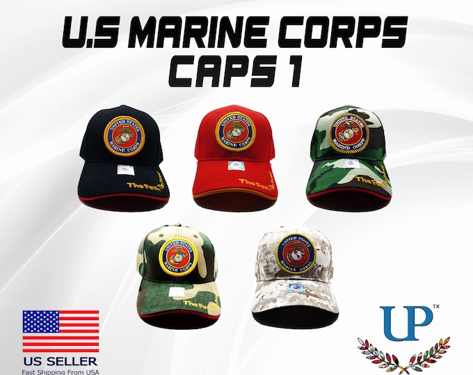 Officially Licensed US Marine Corps Caps, US Marine Corps Hats, Marines ...