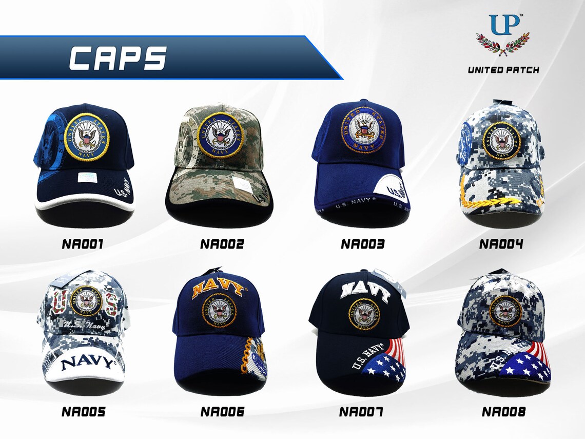 Officially Licensed US Navy Caps, US Navy Hat, Navy Logo Cap, Navy Hat ...