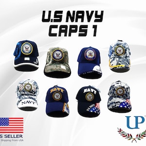 Officially Licensed US Navy Caps, US Navy Hat, Navy Logo Cap, Navy Hat ...