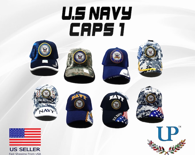 Officially Licensed US Navy Caps, US Navy Hat, Navy Logo Cap, Navy Hat ...