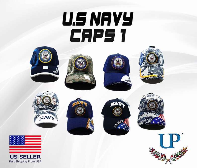 Officially Licensed US Navy Caps, US Navy Hat, Navy Logo Cap, Navy Hat ...