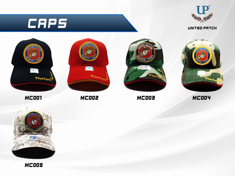 Officially Licensed US Marine Corps Caps, US Marine Corps Hats, Marines ...