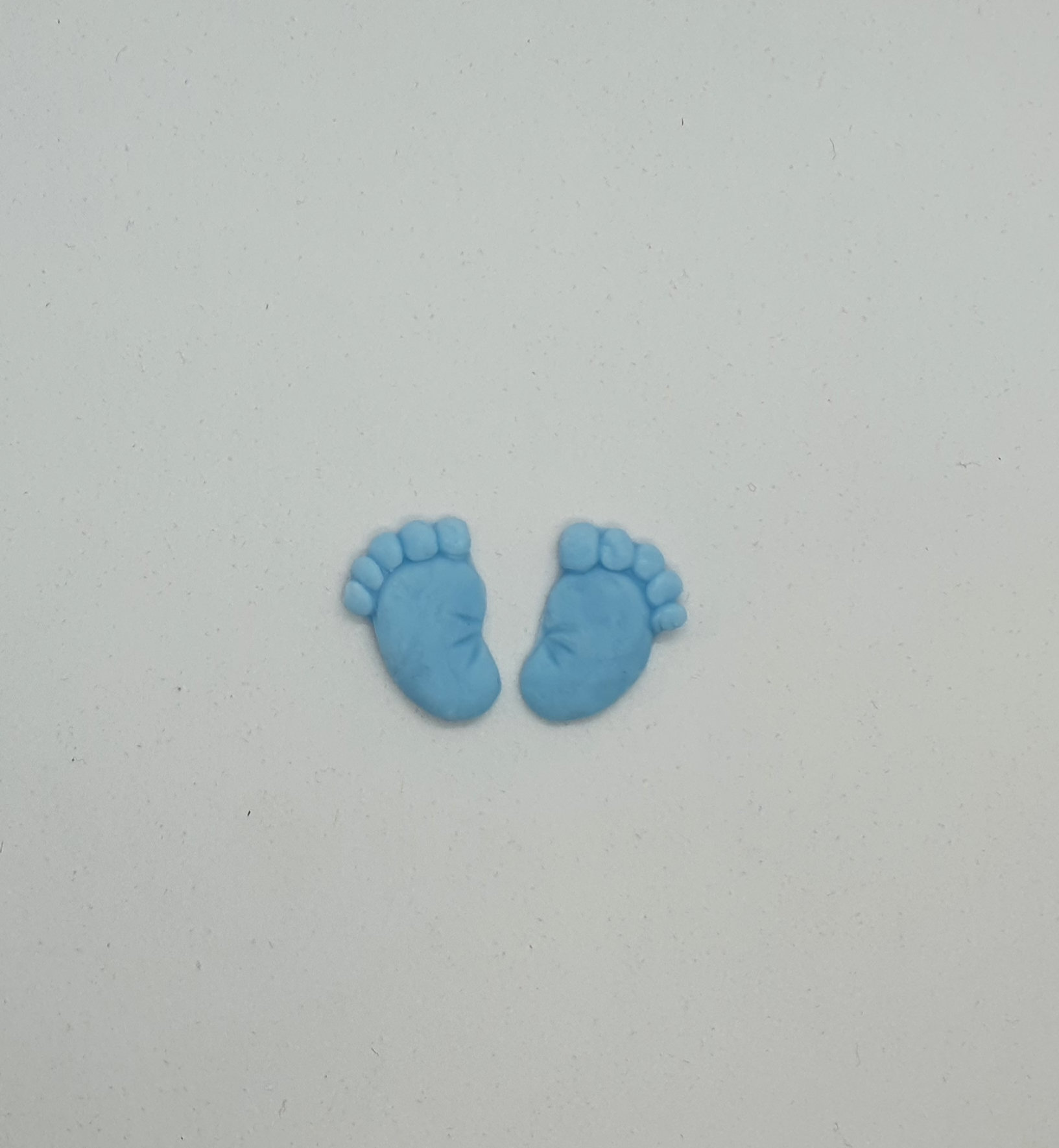 Baby Feet Fondant Toppers, Fondant Cake Topper, Cake Decoration ...