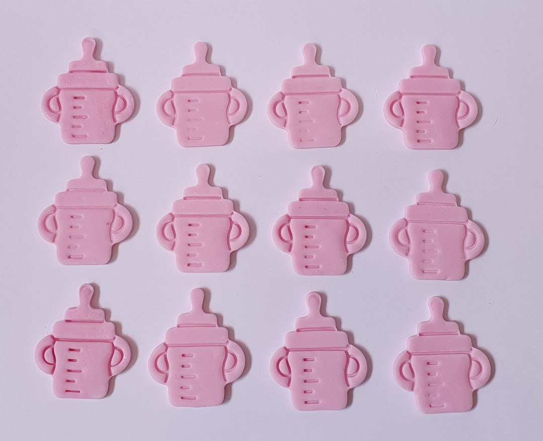 Baby Bottle Fondant Topper Fondant Cake Topper Cake - Etsy