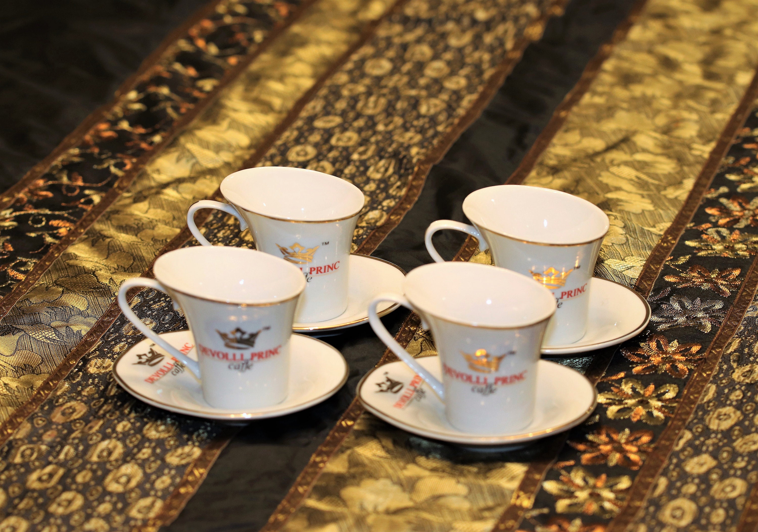 Espresso Cup Italia Coffee Set Gilded - Etsy