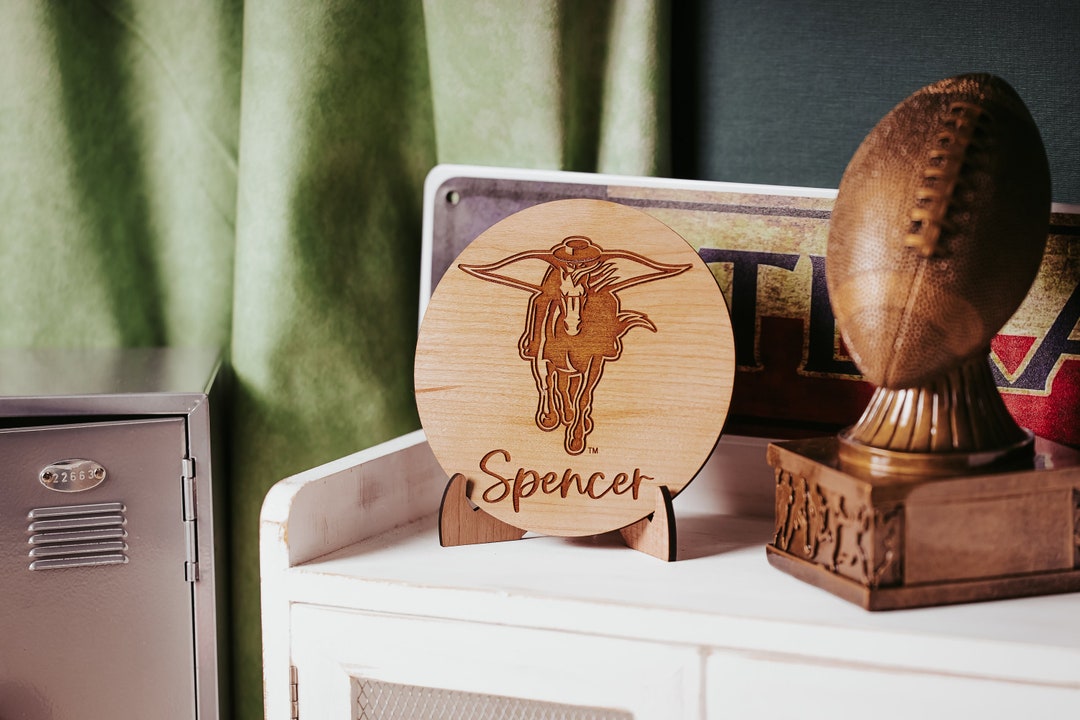 Personalized Texas Tech Masked Rider Sign, TTU Wood Sign, Custom Texas ...