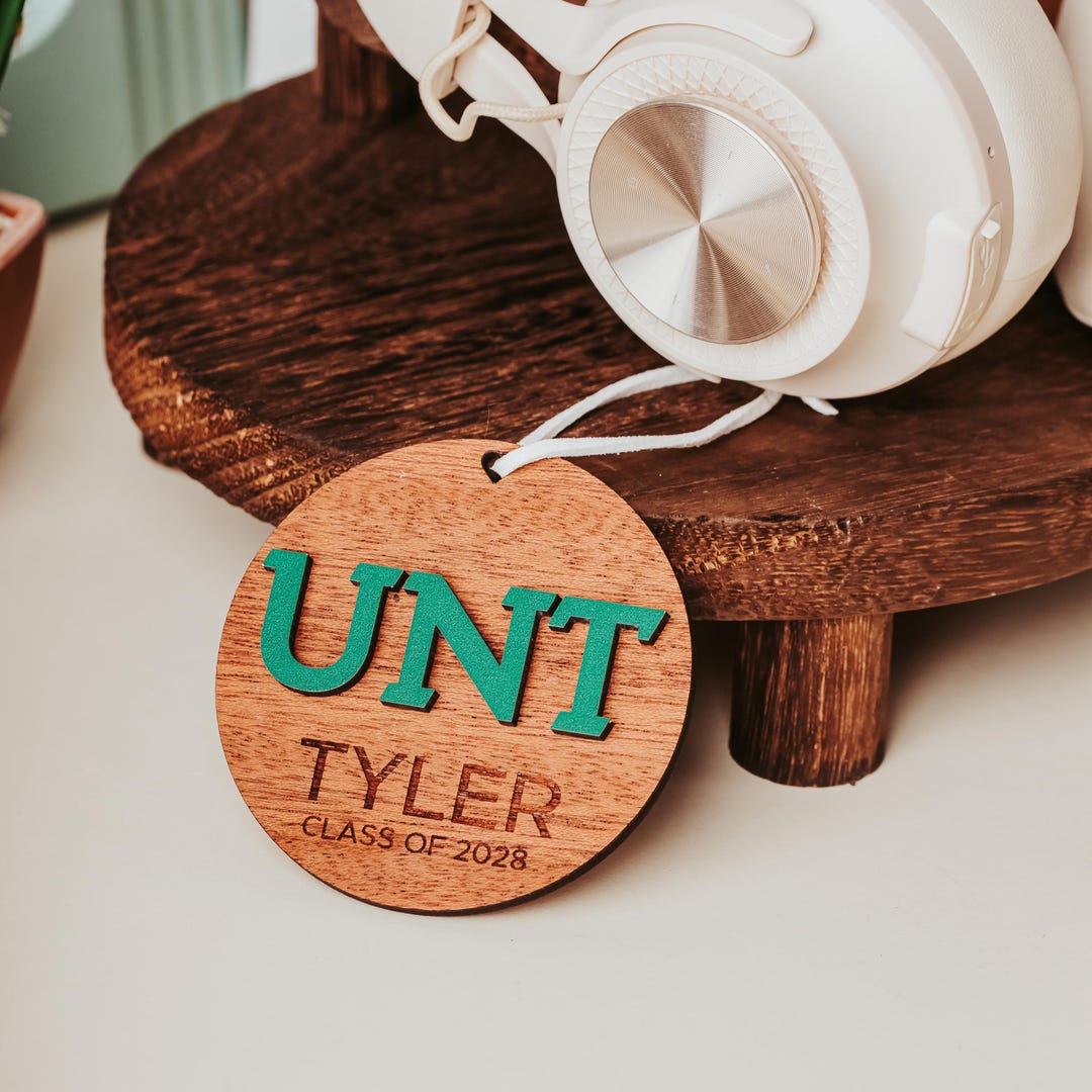 University of North Texas Ornament & Car Charm, Officially Licensed UNT ...