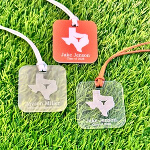 Texas Longhorns Custom Luggage Tags, UT Custom Engraved Identification ...