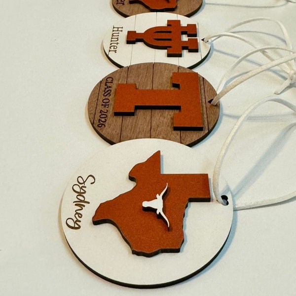 Ut Longhorn Charm - Etsy