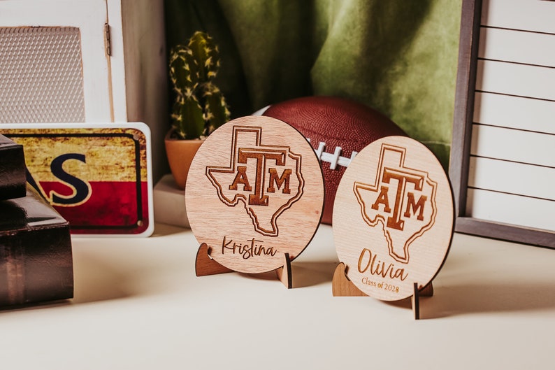 Texas A&M Lone Star Wood Sign, Officially Licensed Aggie Sign ...