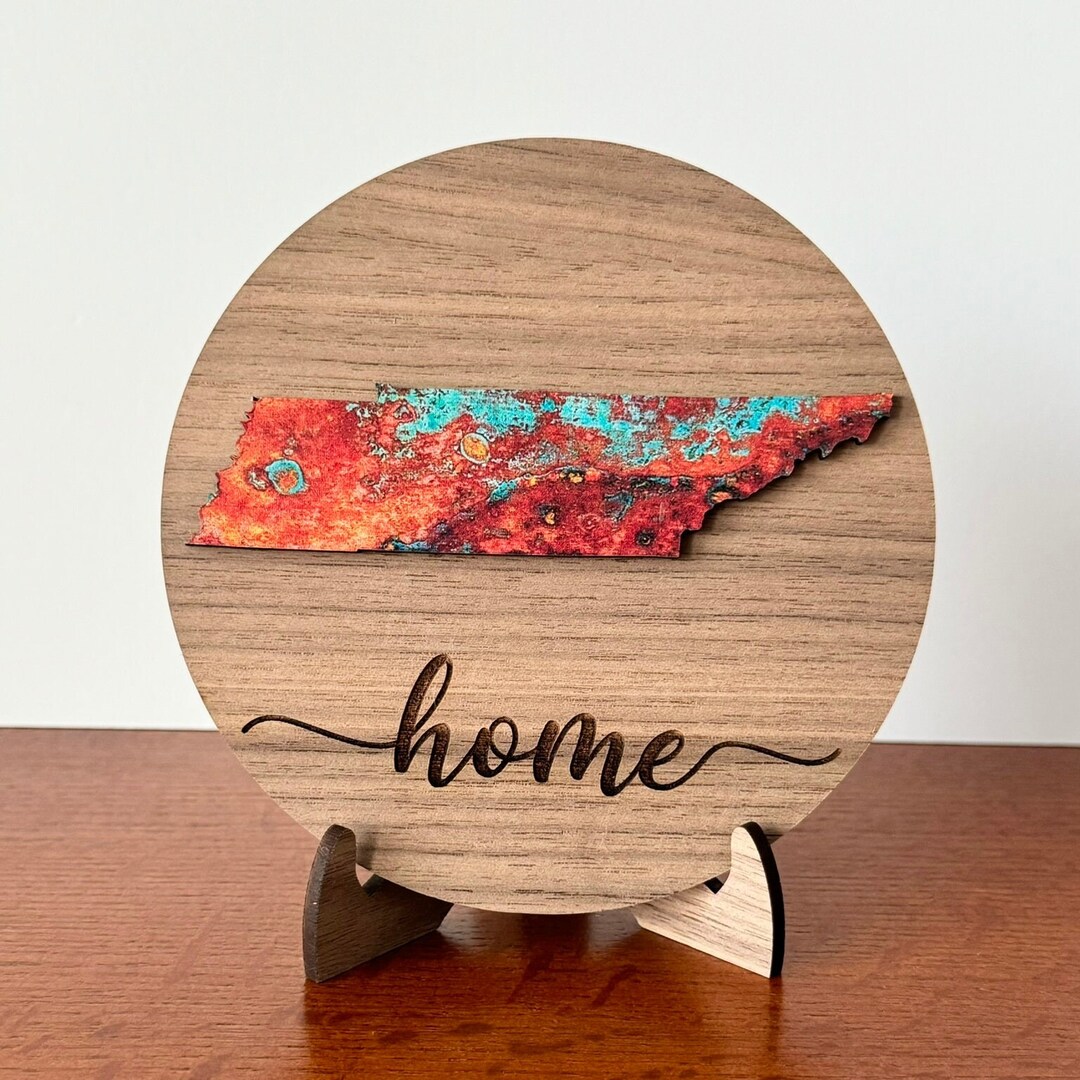 US State Signs (any State), Matching Stand Included, Unique Gift for ...
