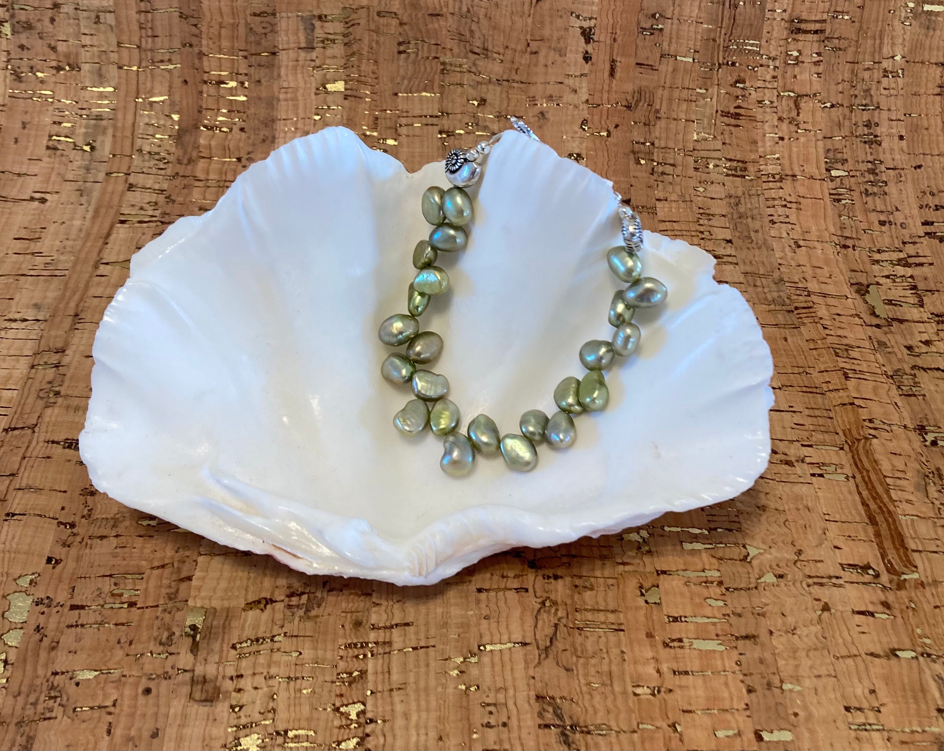 Natural Pearls In Shell