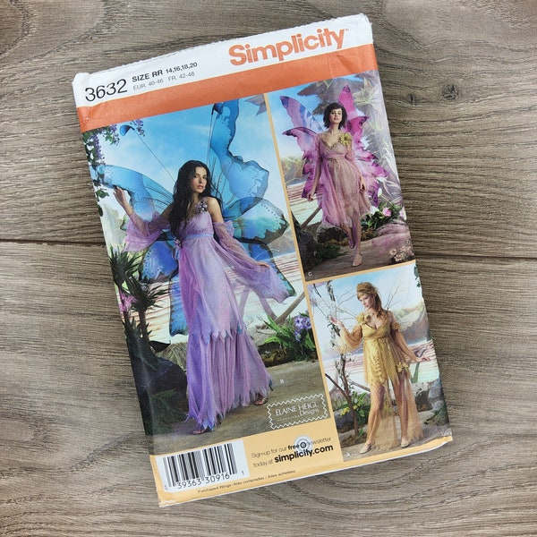 Adult Fairy Costume Sewing Pattern - Etsy