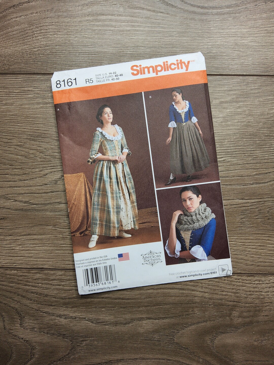 18th Century Highland Gown, Bodice, Stomacher, Petticoat Costume Sewing ...