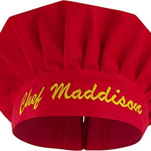 Personalized Chef Hats for Men & Women, Custom Chefs Hat With ...