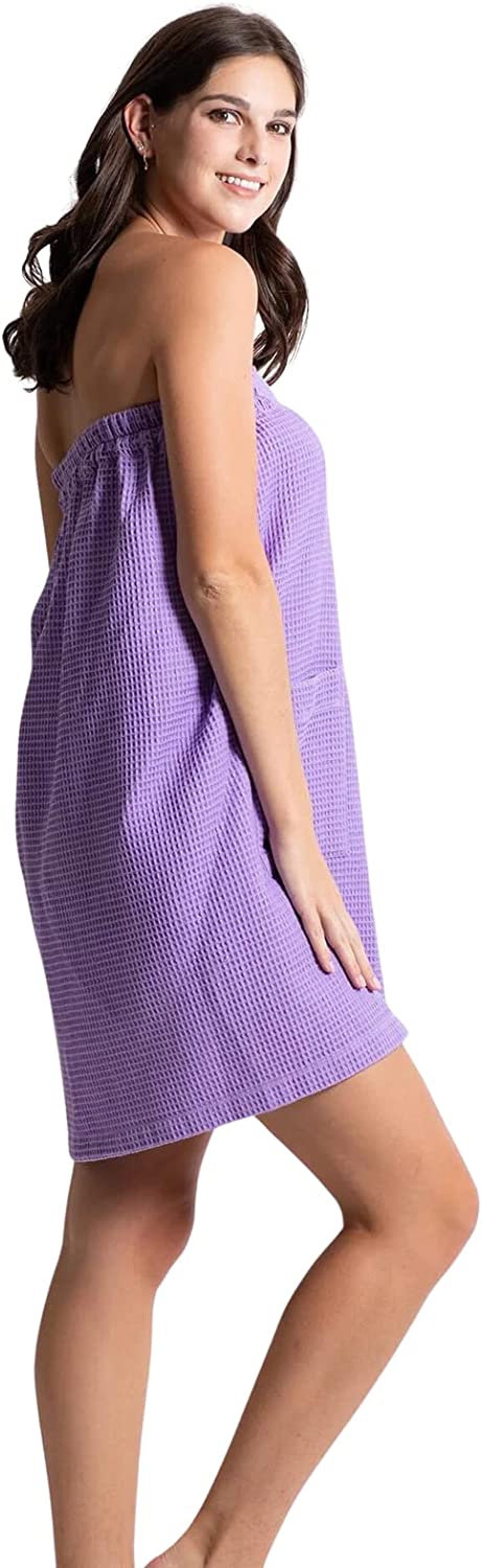 Personalized Spa Towel Wrap for Women - Soft and Absorbent Waffle Body ...