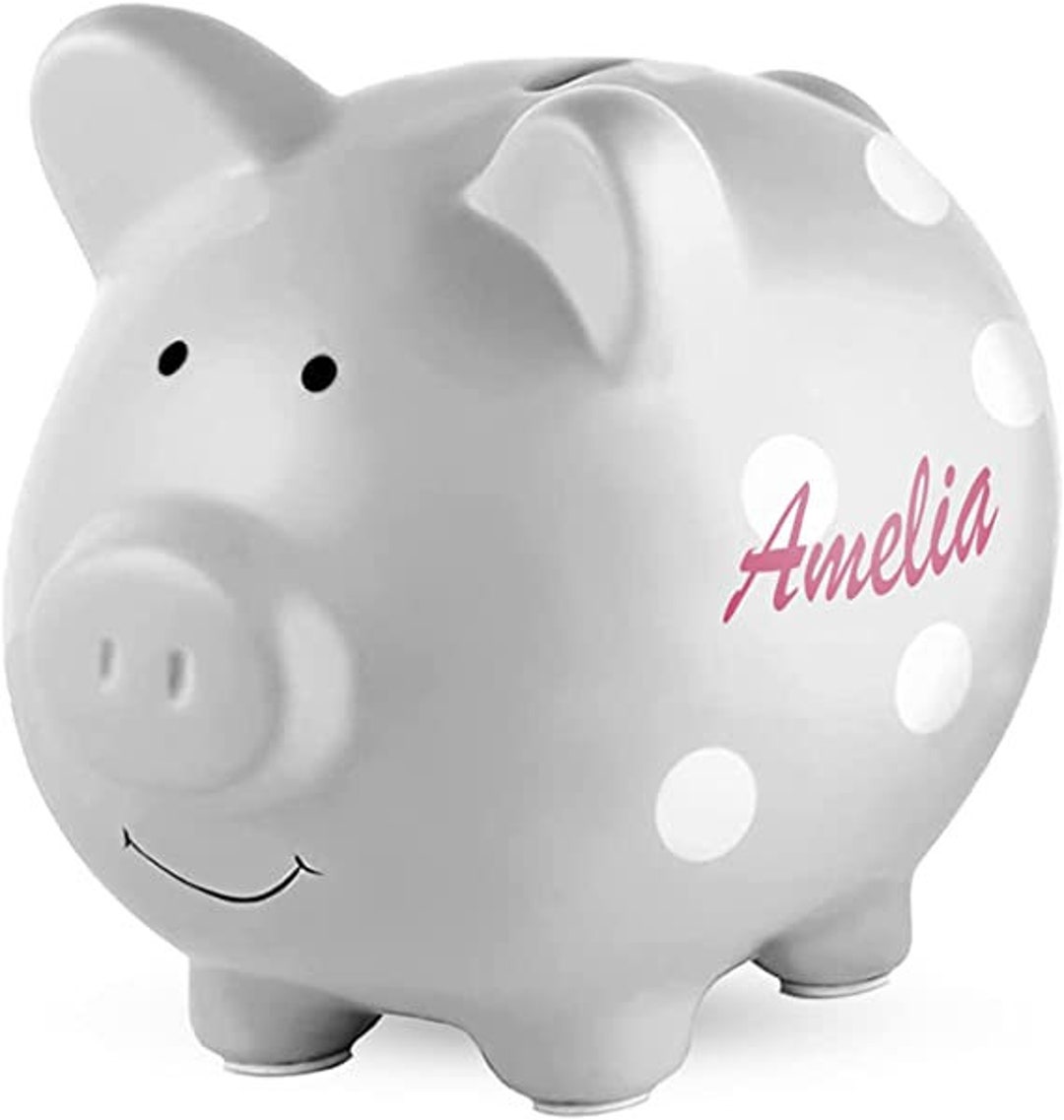Personalized Passion-ceramic Piggy Banks for Kids Perfect Sized Cute ...