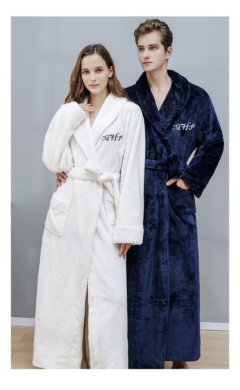Personalized Plush Robe Custom Embroidered, Birthday Gift, Wedding Gift ...