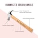 Personalized Passion Wooden Claw Hammer, Milled Face Framing Hammer ...