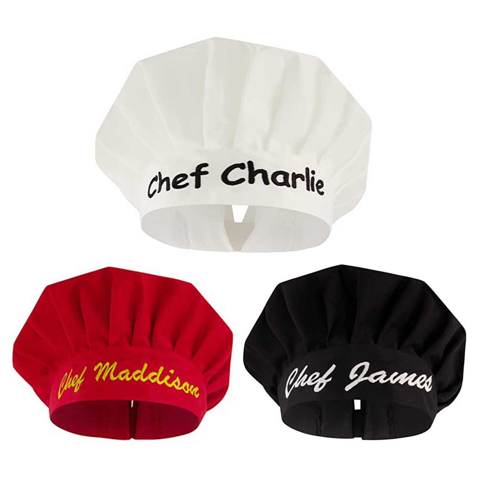 Personalized Chef Hats for Men and Women Custom Chefs Hat - Etsy