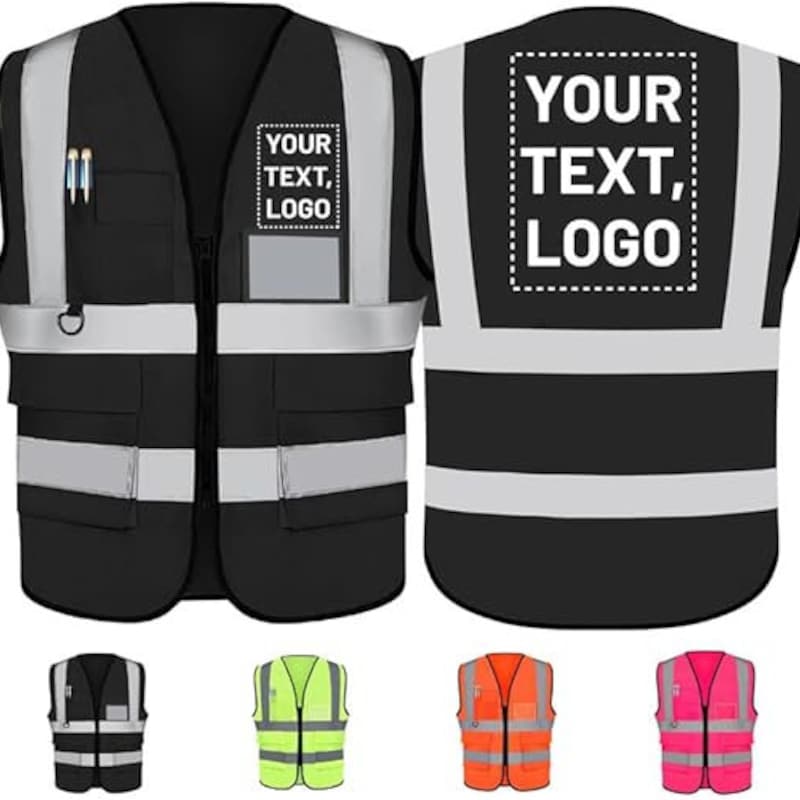 Custom Logo Vest Men - Etsy