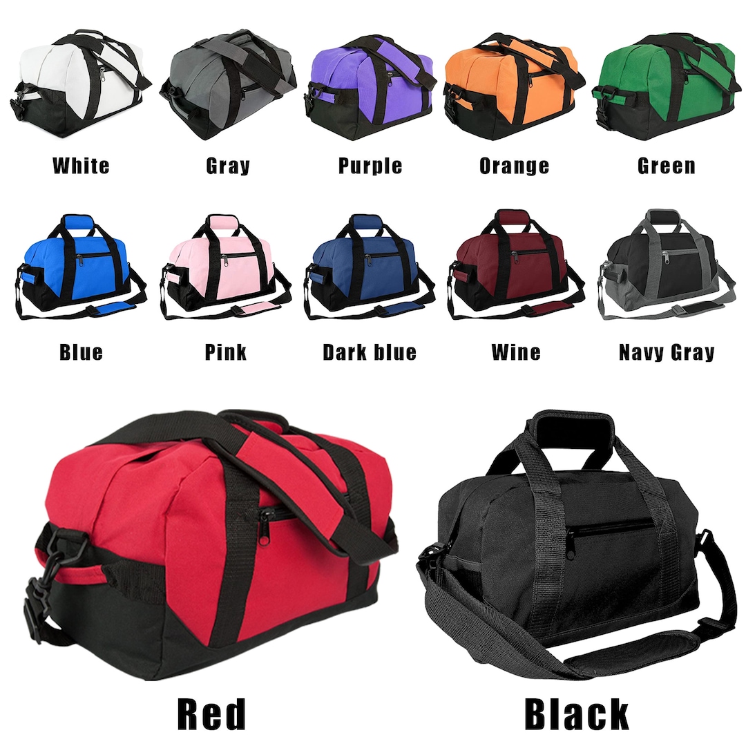Personalized Passion Small Duffle Bag for Boys and Girls Perfect Sized ...