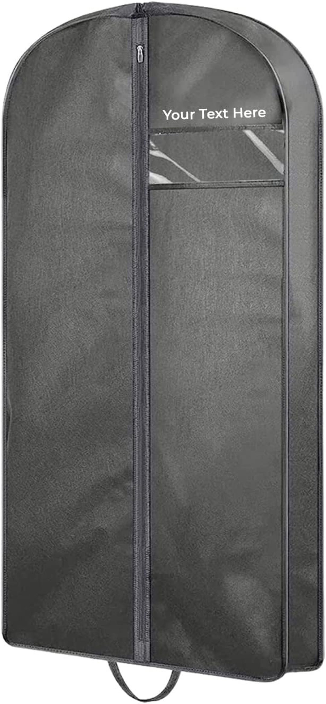 Custom Garment Bags for Men and Women Suit Personalized Name Gusseted ...
