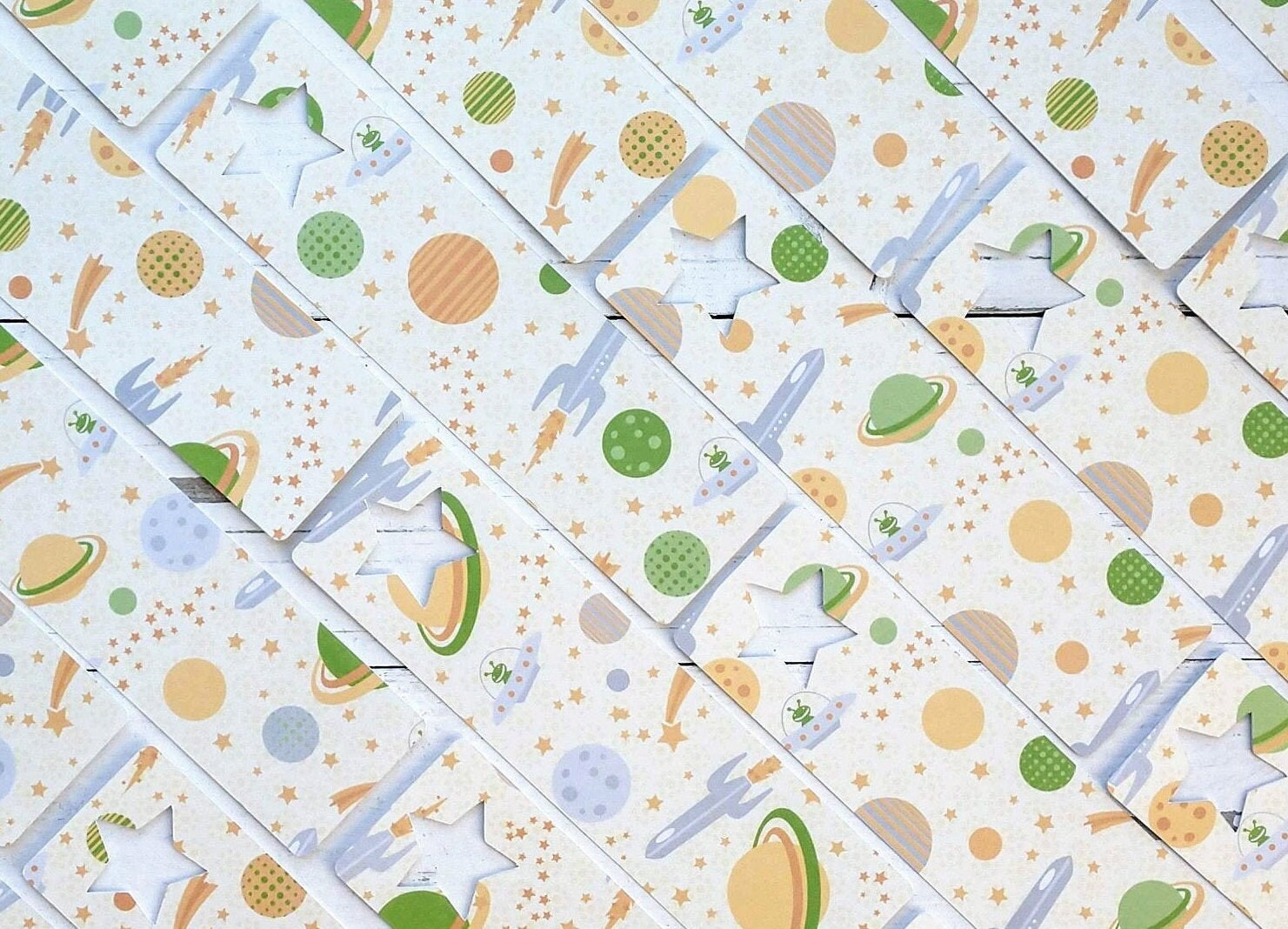 Star Bookmark Space Bookmark Science Bookmark Boy Bookmark | Etsy