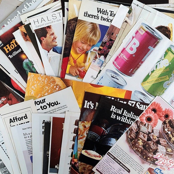 Vintage Magazine Ads - Etsy