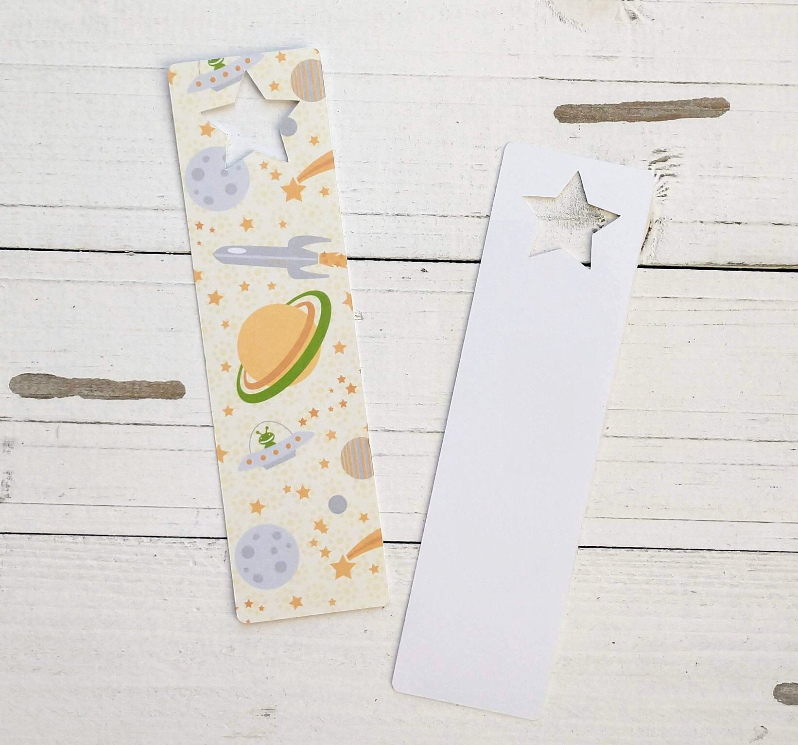 Star Bookmark Space Bookmark Science Bookmark Boy Bookmark | Etsy