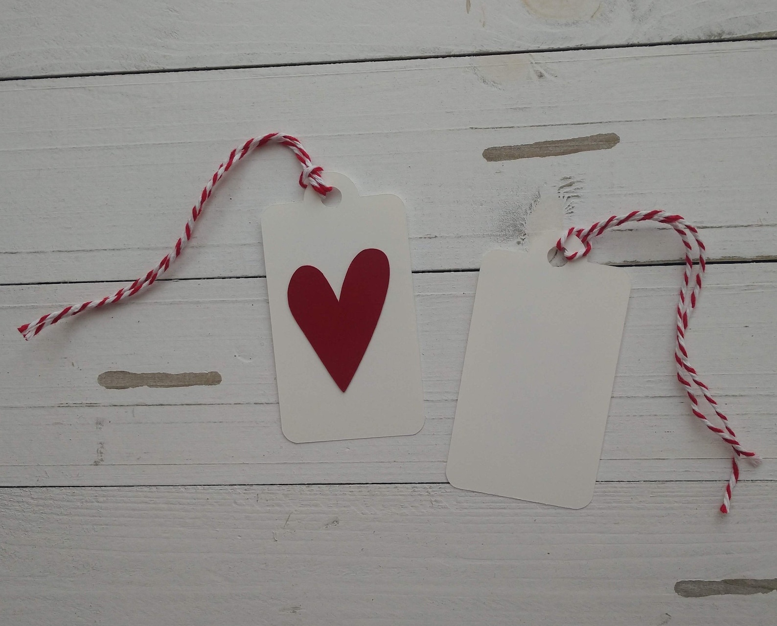 Rustic Heart Gift Tag Heart Tag Red Heart Gift Tag Gift | Etsy