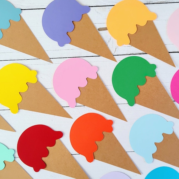 Ice Cream Cutout - Etsy