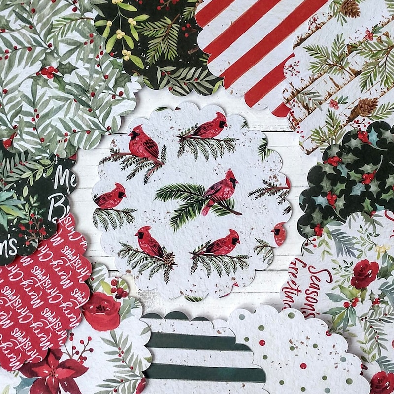 Christmas Coasters - Etsy