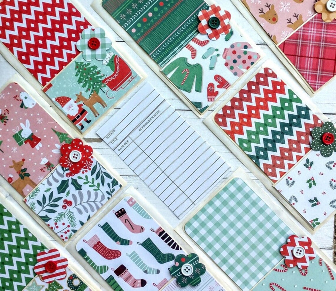 Mini Christmas Tree Note Card, Christmas Note Card, Tree Note Card ...
