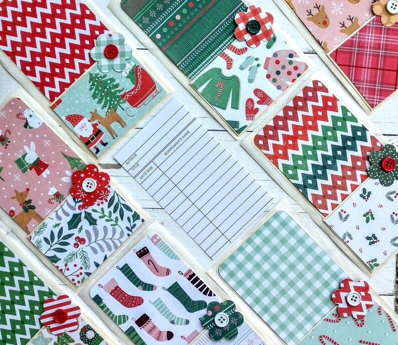 Mini Christmas Tree Note Card, Christmas Note Card, Tree Note Card ...