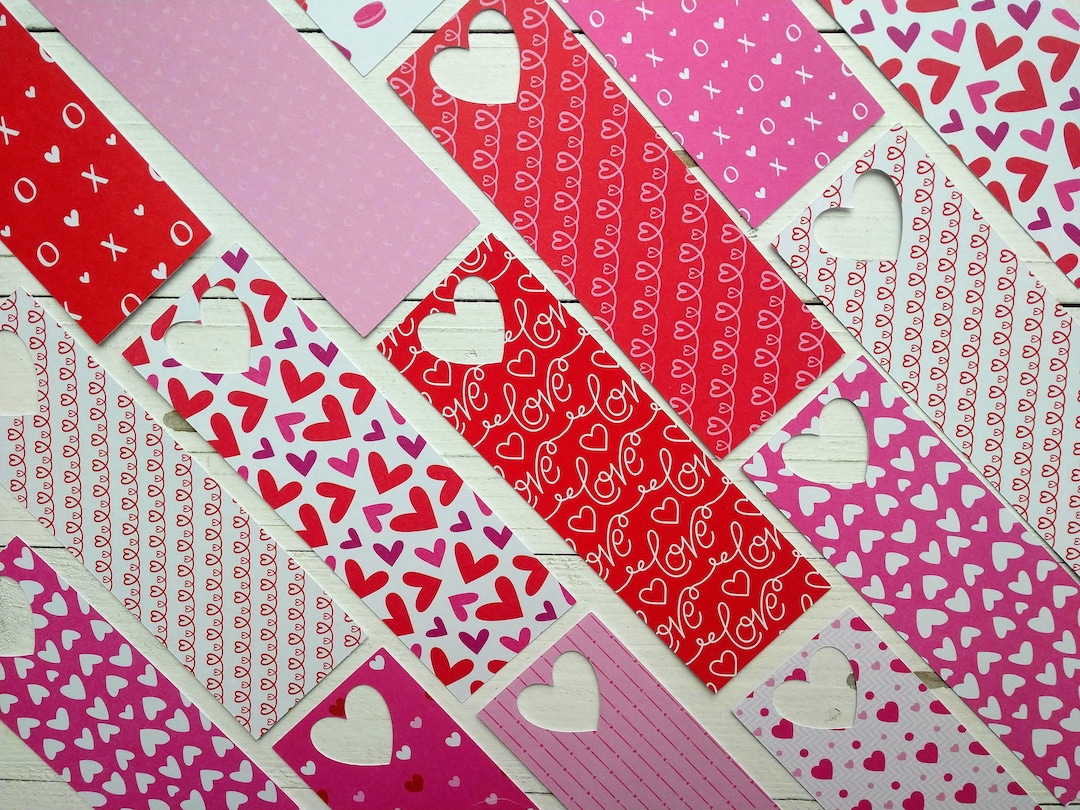 Heart Bookmark, Love Bookmark, Bookworm Gift, Book Club, Party Favor ...