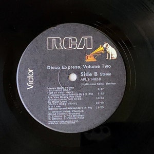 Vintage Disco Express Vol. 2 Vinyl Record Album 12", Good Condition - Etsy