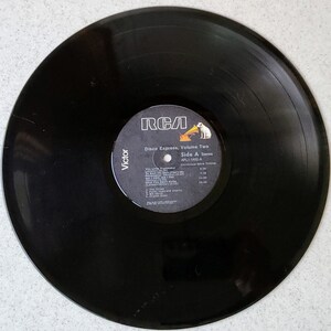 Vintage Disco Express Vol. 2 Vinyl Record Album 12", Good Condition - Etsy