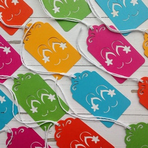 Travel Gift Tags, Travel Tags, Map Tags, Map Gift Tags, Party Favor Tag ...