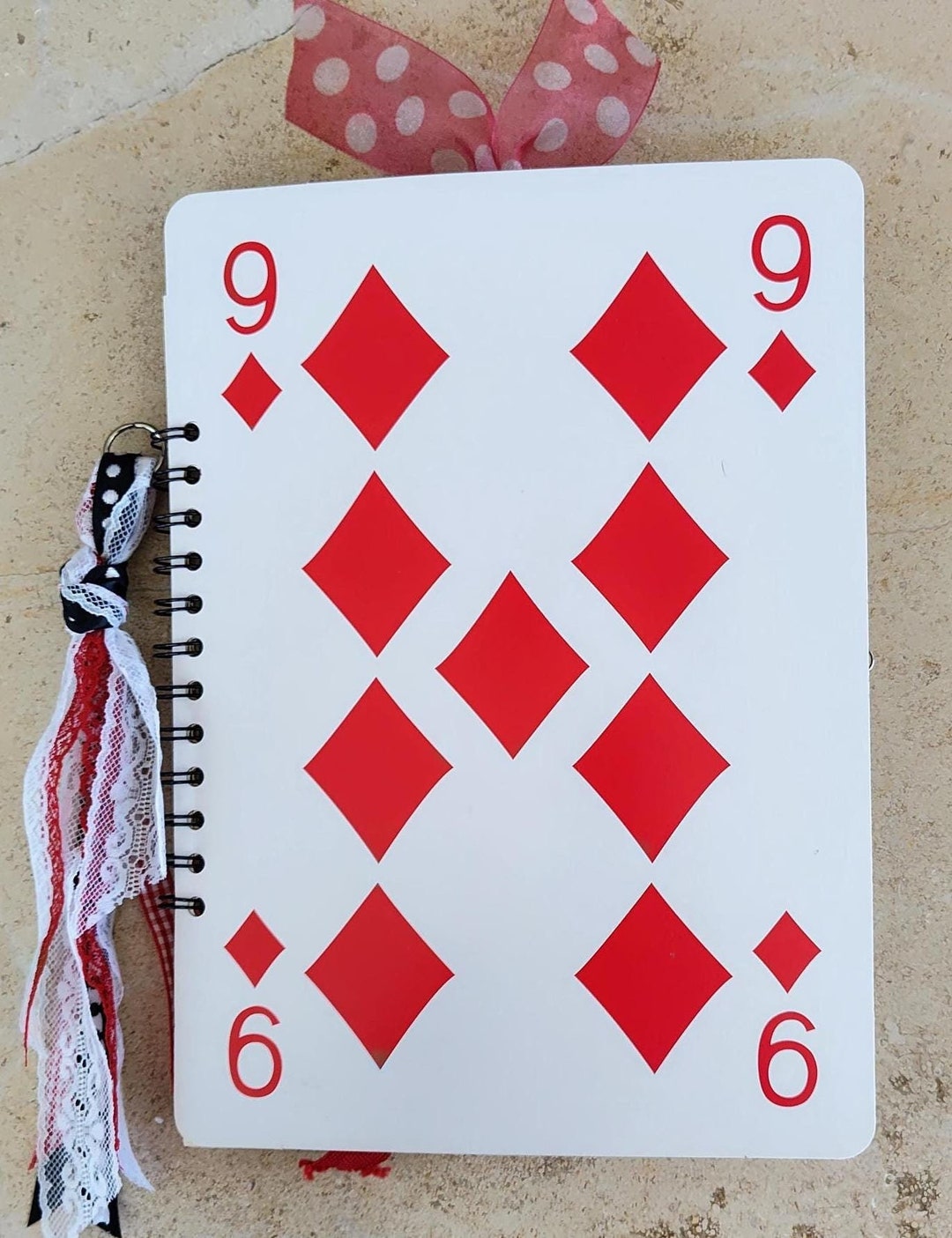 Playing Card & Game-themed Oversized Junk Journal, Vintage Game ...