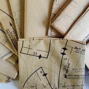 Vintage Sewing Pattern Tissue Paper 7.5 Ounces - Etsy