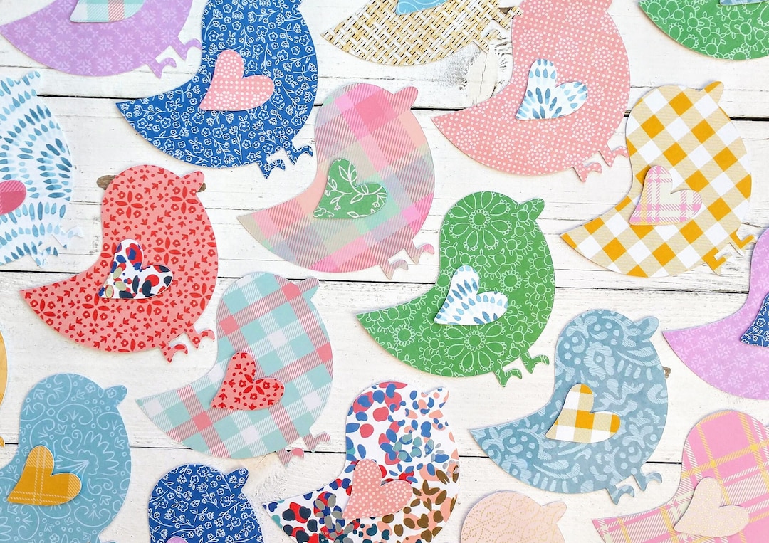 Chick Die Cuts: Craft Projects, Table Decor, Card Making, Scrapbooking ...