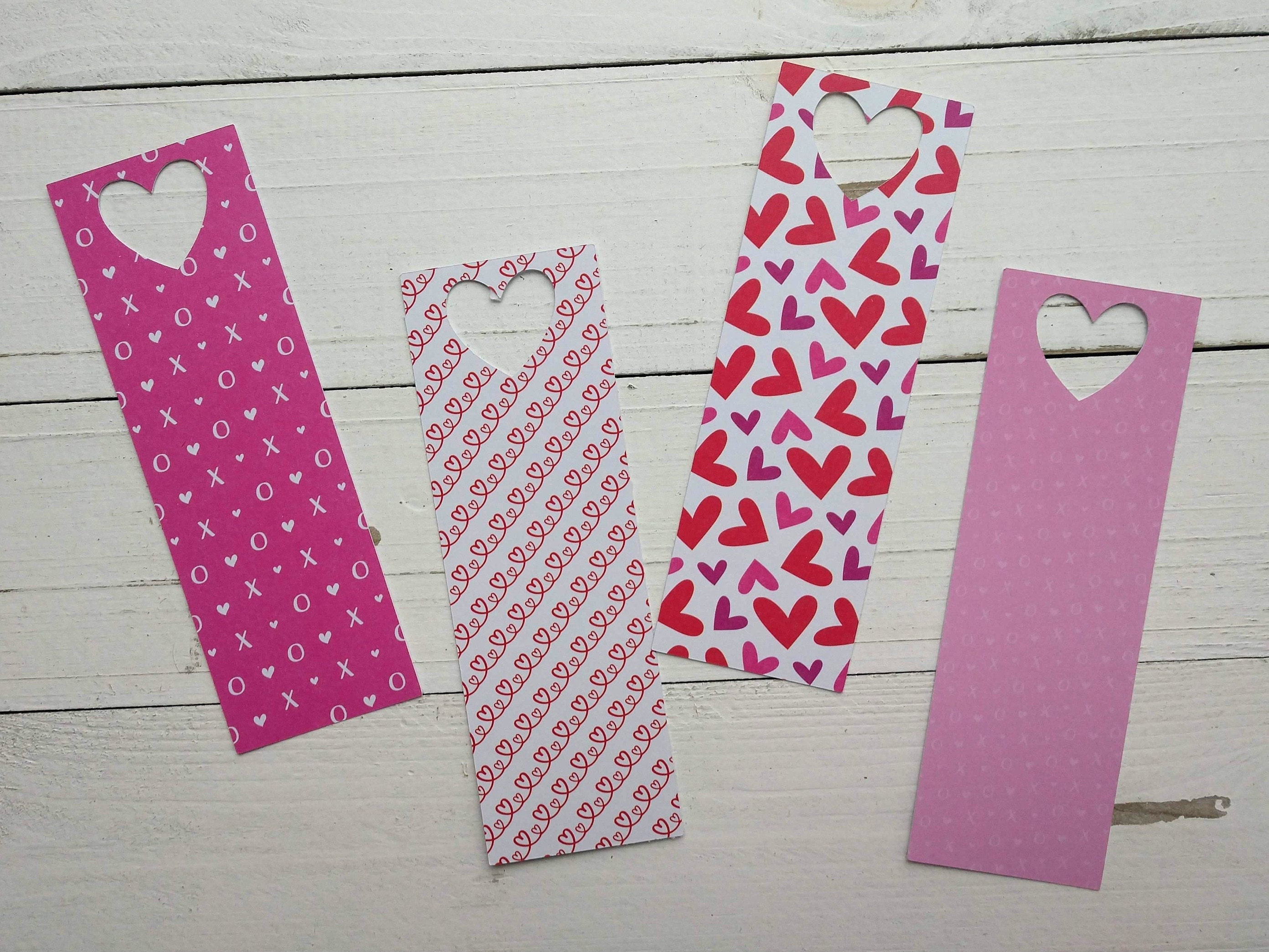 Heart Bookmark Love Bookmark Bookworm Gift Book Club Party | Etsy