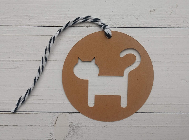 Cat Gift Tag Cat Treat Tag Cat Treat Gift Tag Kitty Treat - Etsy