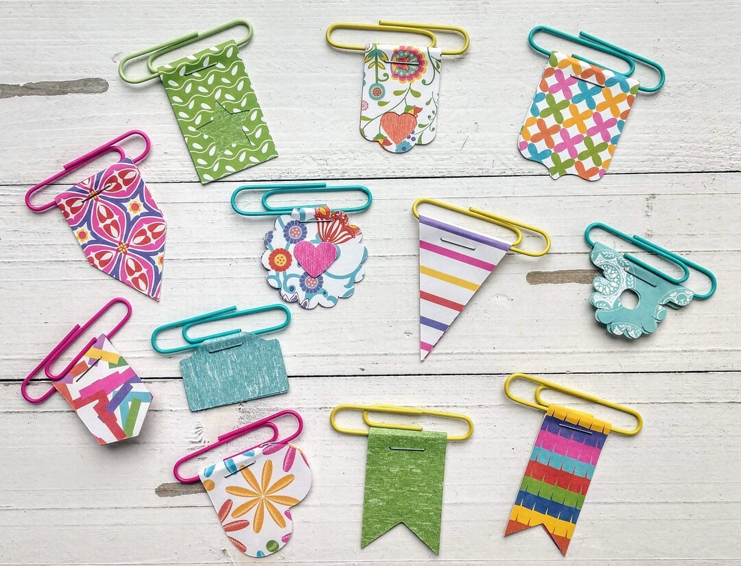 Journal Paperclips, Junk Journal Paperclips, Journal Tabs,junk Journal ...
