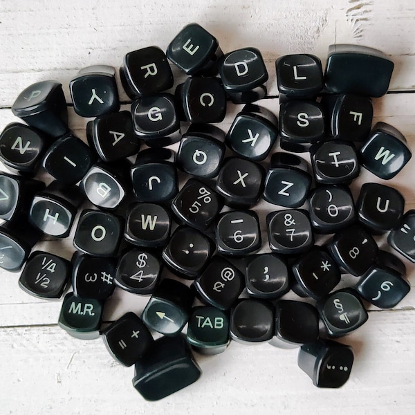 Old Typewriter Keys - Etsy