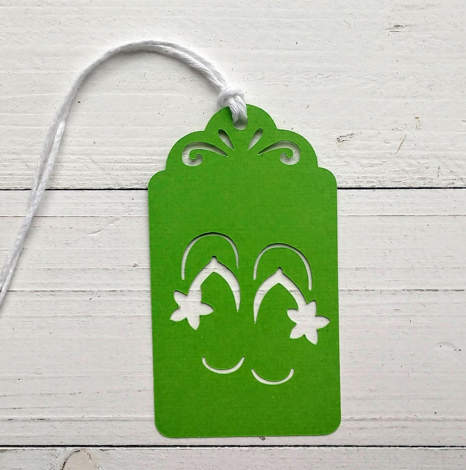 Flip Flop Gift Tags Flip Flops Summer Gift Tags Pool Party - Etsy